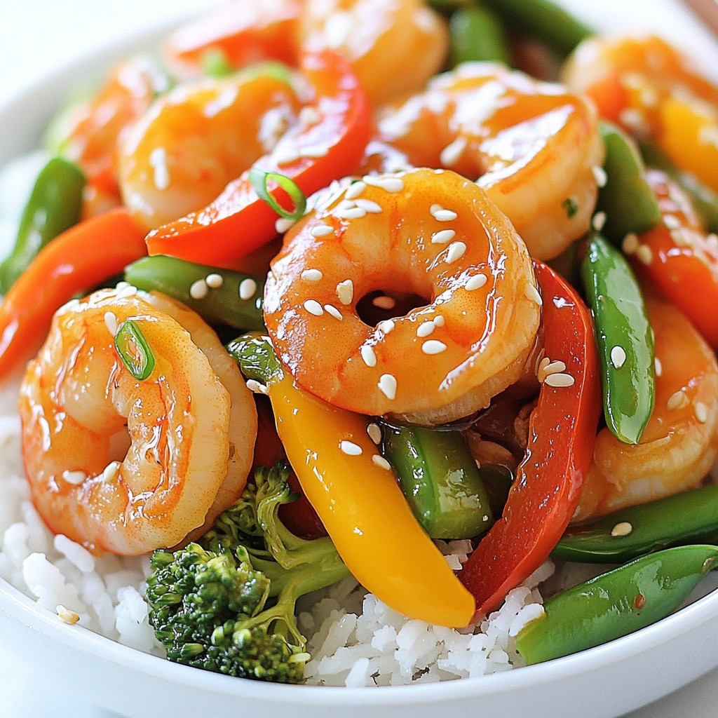 Honey Garlic Shrimp Stir Fry Quick and Flavorful Meal - Recipe Website